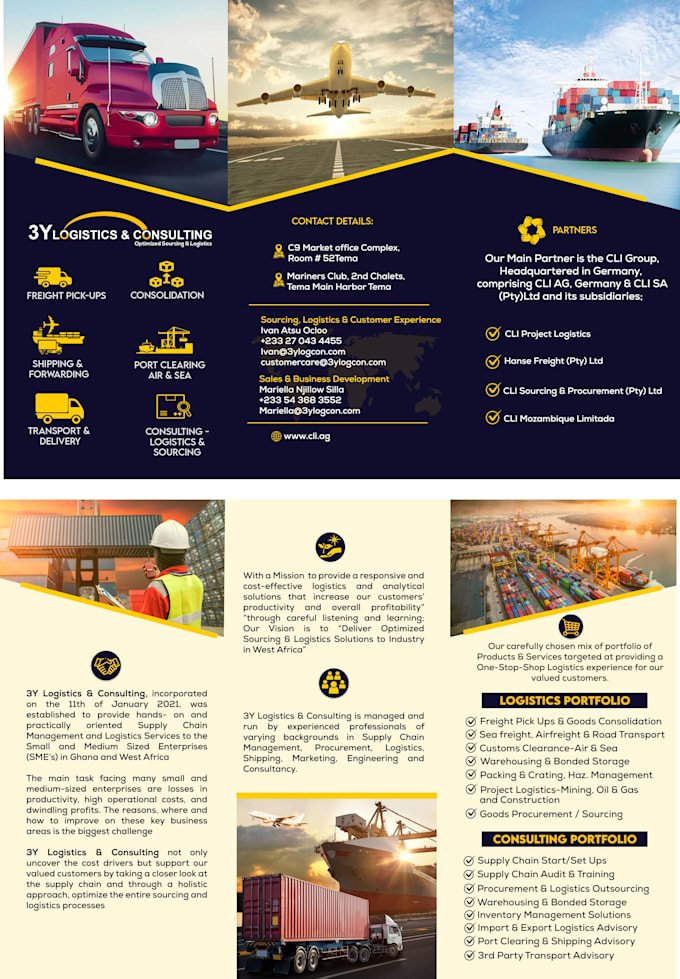 Design corporate brochures and flyers by Benjaminkinsman | Fiverr