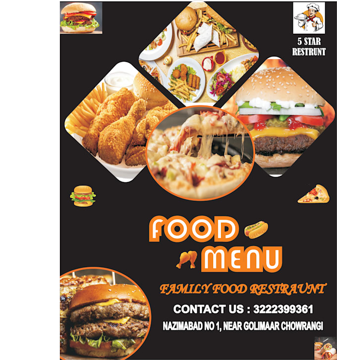 Make creative flyer designs such as food flyer, corporate and real ...