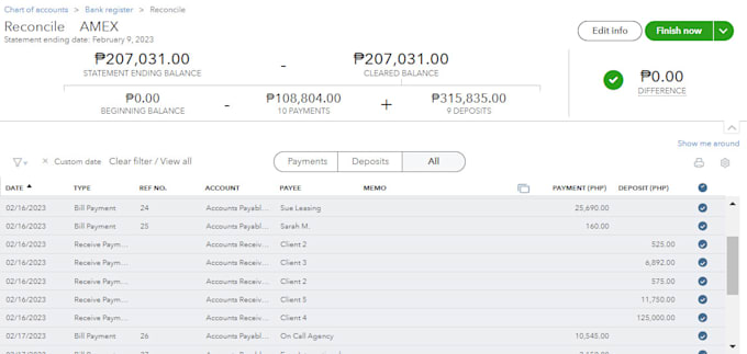 Do quickbooks entry, data entry and background removal by ...