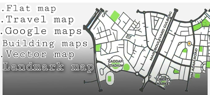 Create best vector map using professional tools and adobe illustrator ...