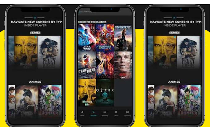A customized streaming app for your business by Hossamlcf394 | Fiverr