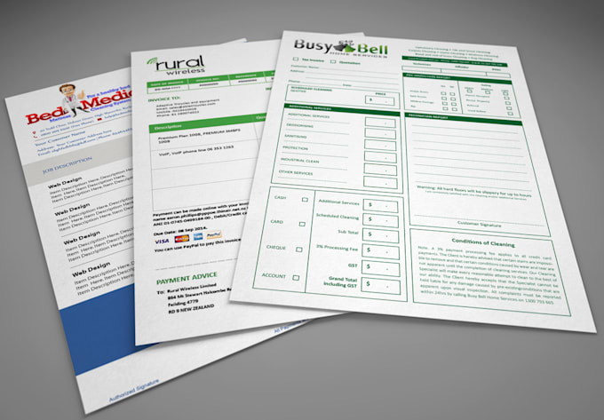 Design business related application forms by Gbcreator | Fiverr