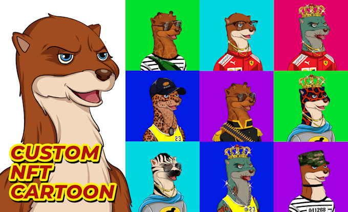 Draw and generate 10,000 nft art collections with any style by ...