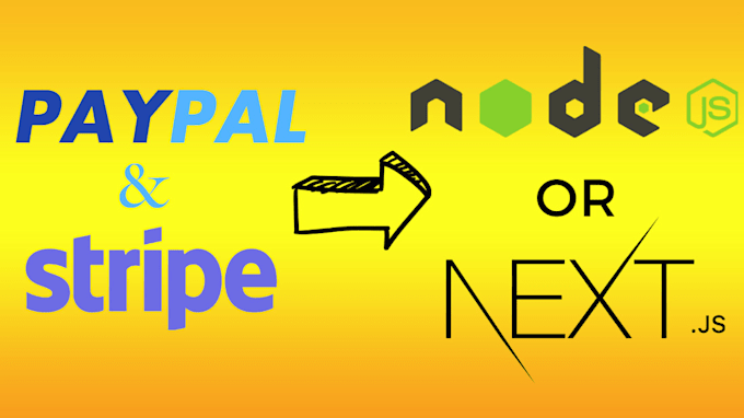 Integrate stripe or paypal payment in your nextjs or react node js by ...