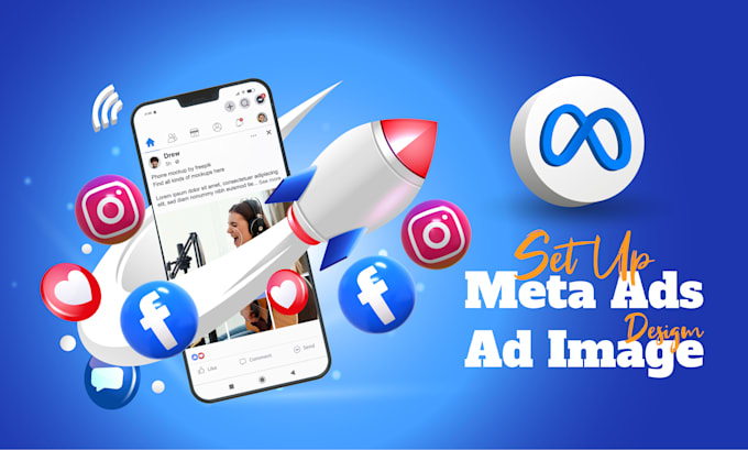 Set up meta ads and design ad images for sales and leads by Creative610 | Fiverr