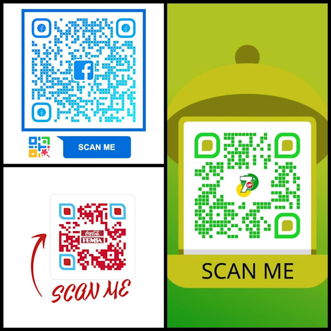 Create professional qr code design by Matthewkayode1 | Fiverr