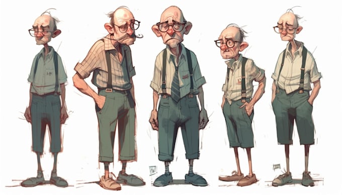 Help you visualize your character ideas for your project by Robotcepo ...