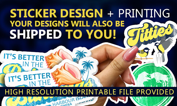 Design your custom stickers and do your sticker printing by Jthomasgb ...