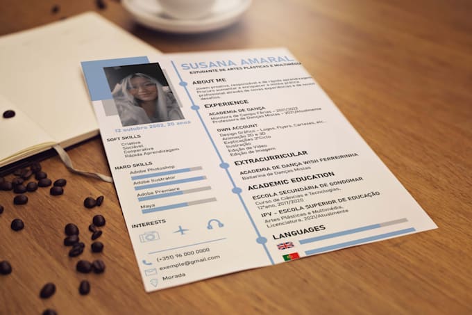 Make a unique and creative cv design by Shuntazy | Fiverr