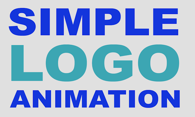 Design simple motion effect for your logo by Gmal664 | Fiverr