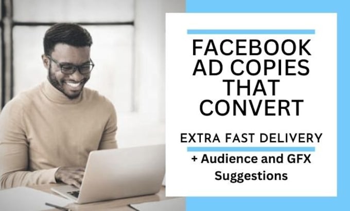Create an engaging ad copy for your facebook ad by Freelance_guy23 | Fiverr