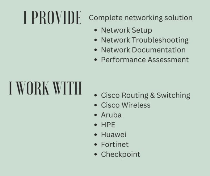 Setup, configure, document, and troubleshoot your network by ... Setup, configure, document, and troubleshoot your network by ...