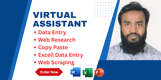 Provide accurate data entry, copy paste, web scraping 24hour by Mazedur1250 | Fiverr