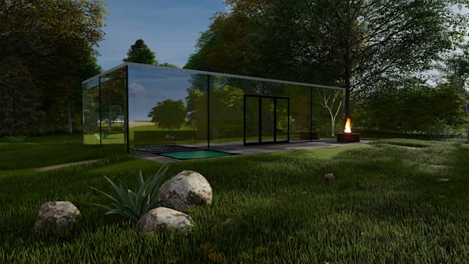 Draw shipping container home blueprint set by Msamara | Fiverr