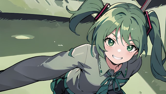 Draw superb full color anime art for you by Kitaga | Fiverr