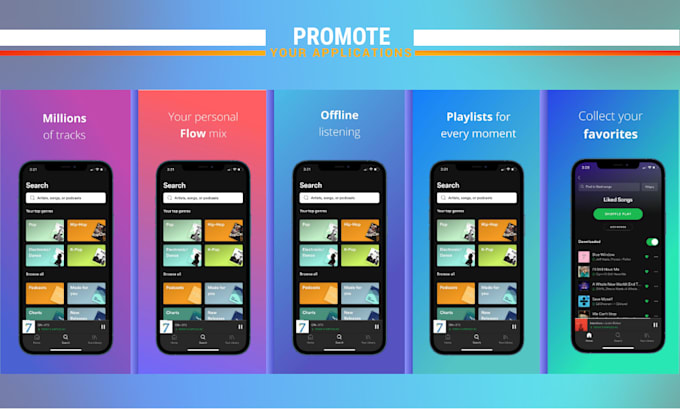 Design the best app store and play store screenshots by Irfan_rbex | Fiverr