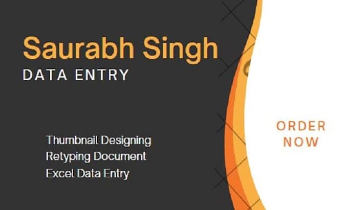 Do the data entry, thumbnail designing, excel data entry by U ...