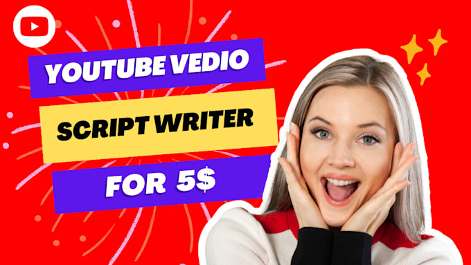 Do video script writing for your youtube channel by Shasewmarketing | Fiverr