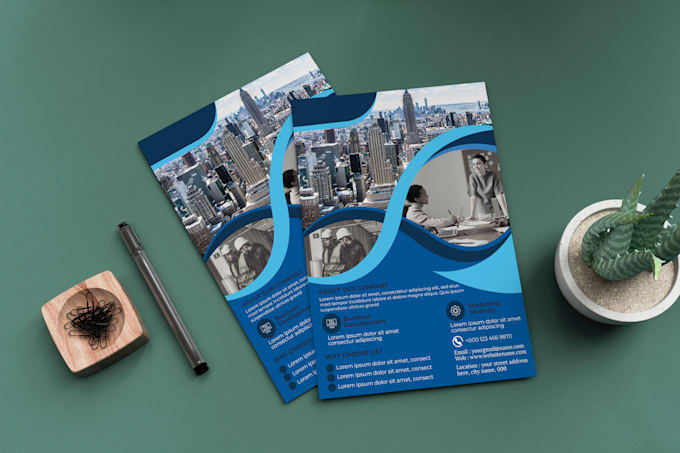 Design awesome print ready flyer or capability statement by Preya963660 ...