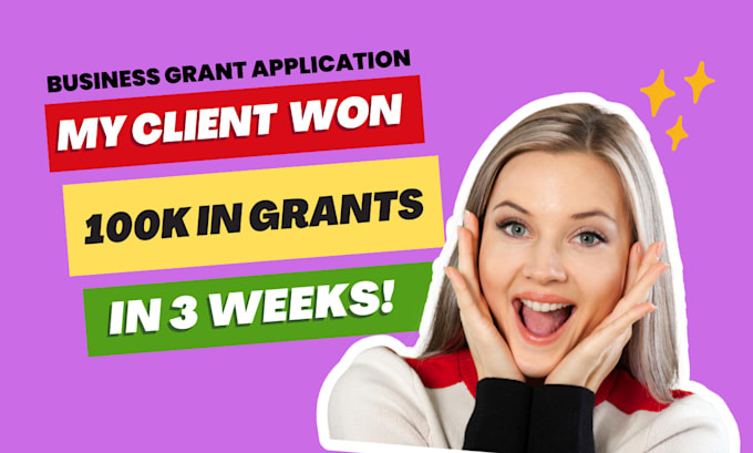 Apply for grants, business grants, and nonprofit grants application by Smartjackson | Fiverr