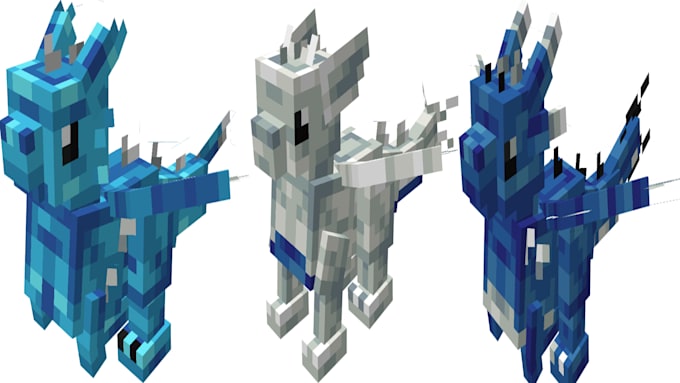 Minecraft bedrock models and animations by Danifeyrus | Fiverr