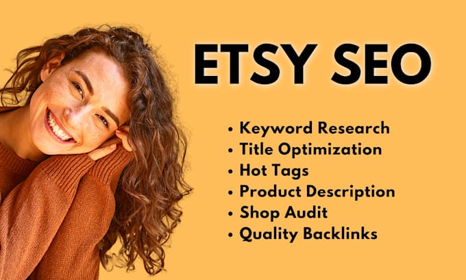 Do seo titles, tags, descriptions to rank etsy shop listings by Amirah_princess | Fiverr