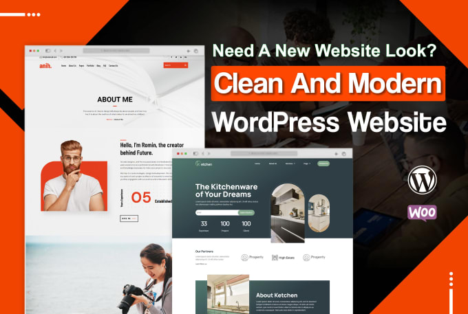 Build an impressive clean and modern wordpress website by ... Build an impressive clean and modern wordpress website by ...