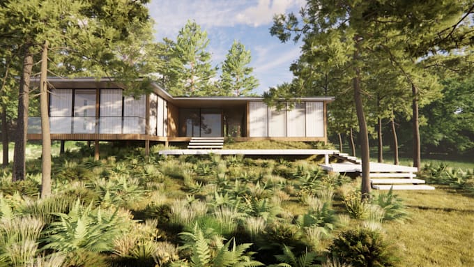 Generate high quality visuals that showcase the project in stunning ...