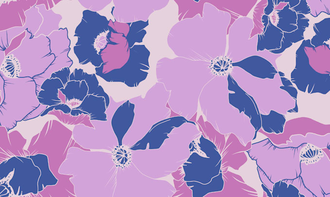 Design seamless repeat patterns by Iremnira | Fiverr