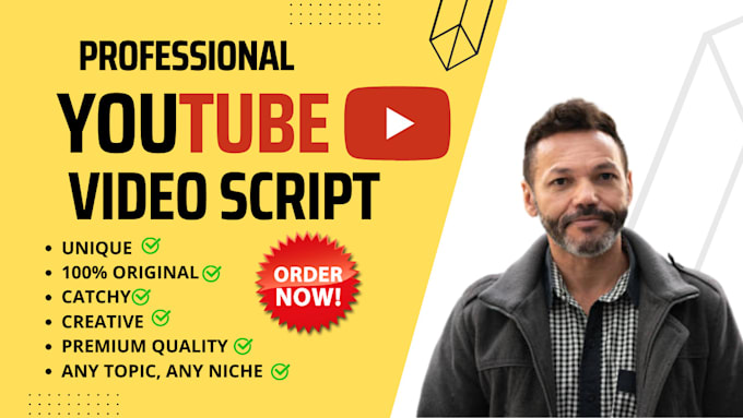 Create your youtube video script or video script fast delivery by H1arry | Fiverr