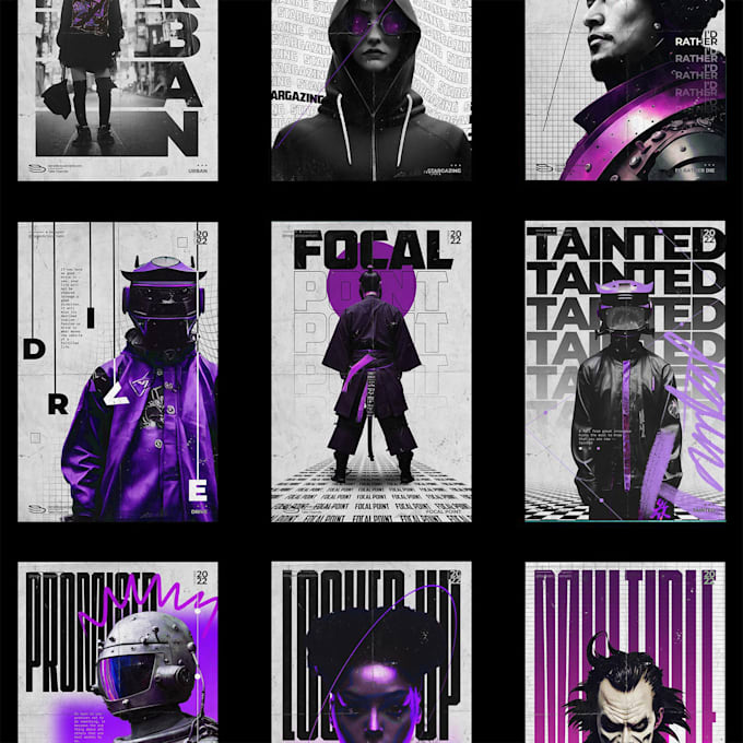 Design a professional poster for you in my own style by Ionluk | Fiverr