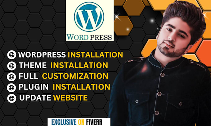 Install Customize Your Wordpress Theme And Setup Theme By Faizanism Fiverr