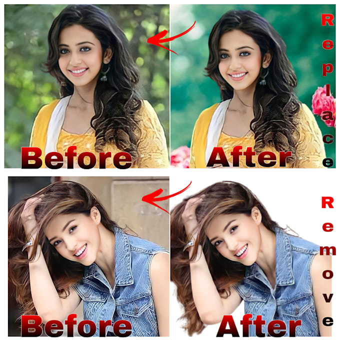 Do removal, replace or change background from your photo by ...