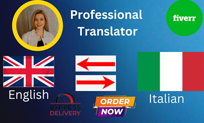 Do translate english to italian translation and vice versa by ...