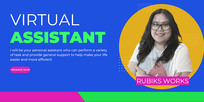 Be your personal virtual assistant by Rubiks_works | Fiverr