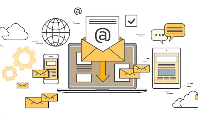 Create the perfect email template for your business by Bendavine | Fiverr