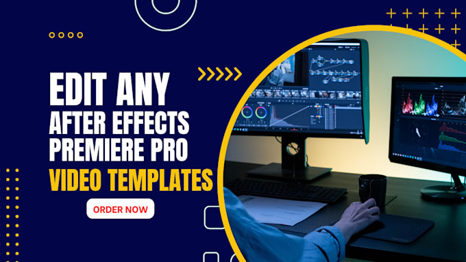 Edit any envato elements video template by Kashifkhoso | Fiverr