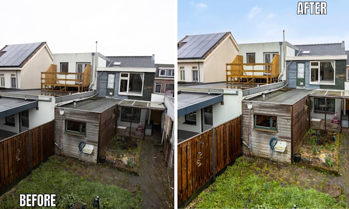 Do quick real estate photo manipulation services by Saifpromoter | Fiverr