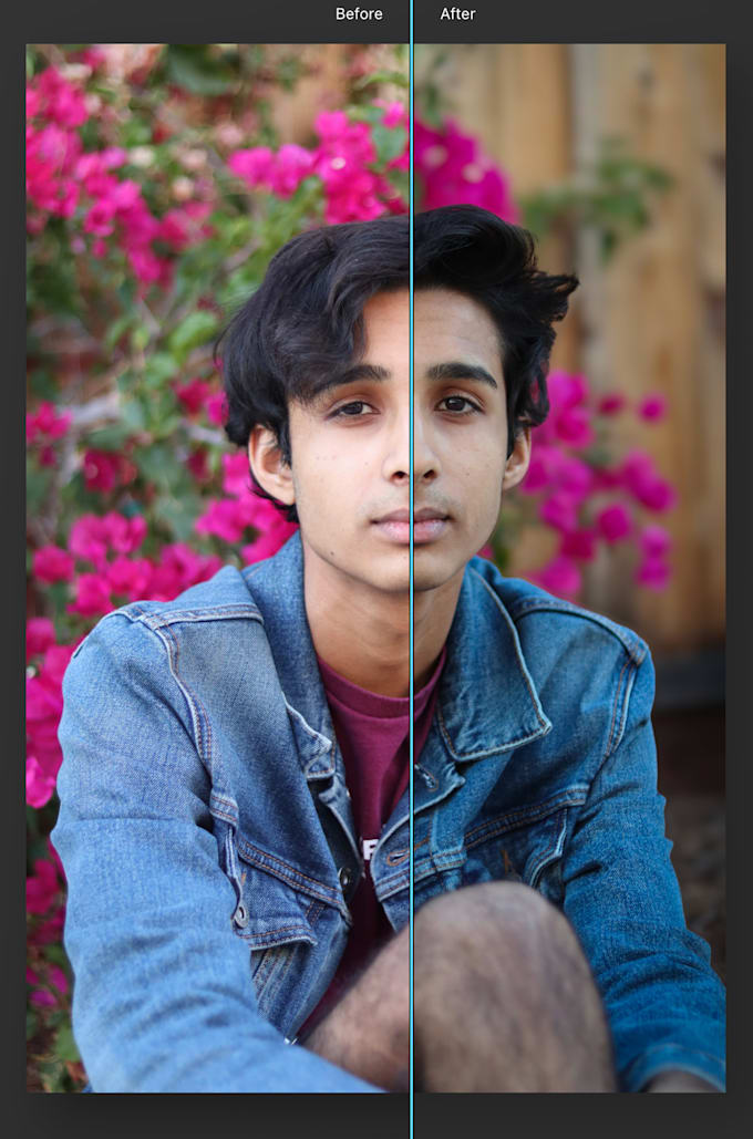 Edit portraits for skin retouching, lighting, etc by Sakinkirti | Fiverr