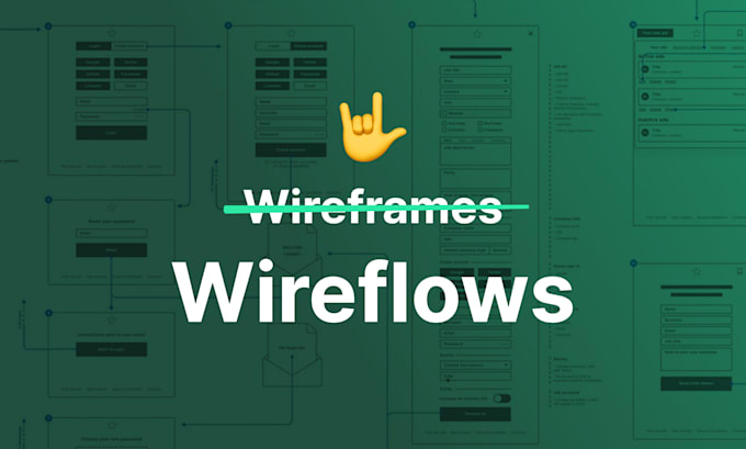Create a wireflow of your website, app or feature by Katedoesux | Fiverr