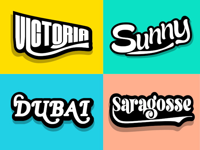 Créez une typographie de lettrage graffiti pour votre logo ou votre mot