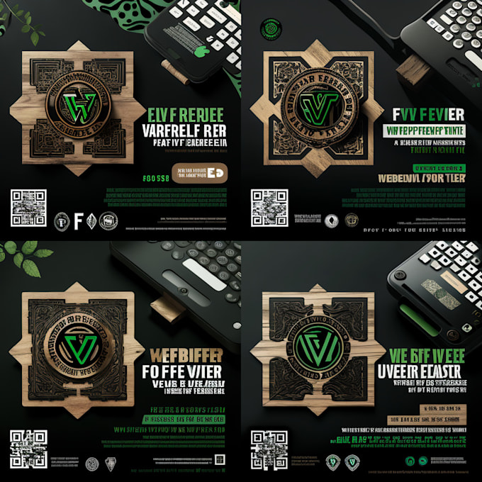 Design a custom professional qr code of your campany by Saadsalix | Fiverr