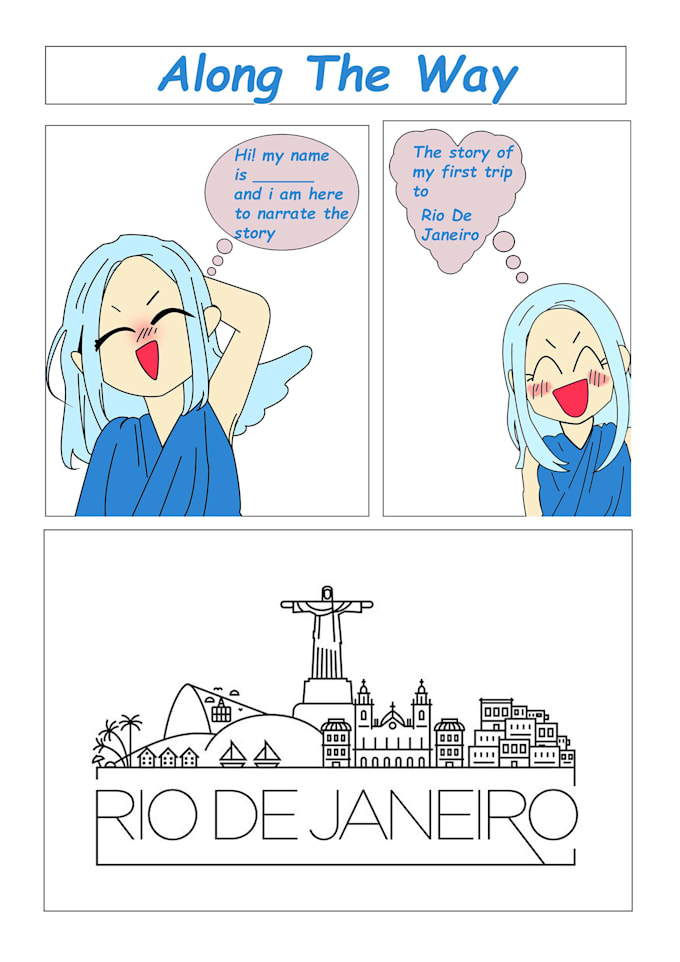 Do the creation of comic book pages as per your requirements by ...