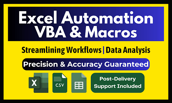 Ease excel work by automating recurring tasks using formulas, macros ...