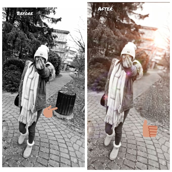 Do high end photo retouching, removing objects from a photo, editing portraits by Mykhamurashkin ...