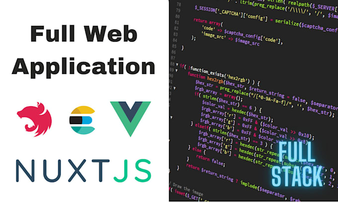 Develop a web app in vue 3 nuxt, nestjs, and elasticsearch by Khabouss | Fiverr