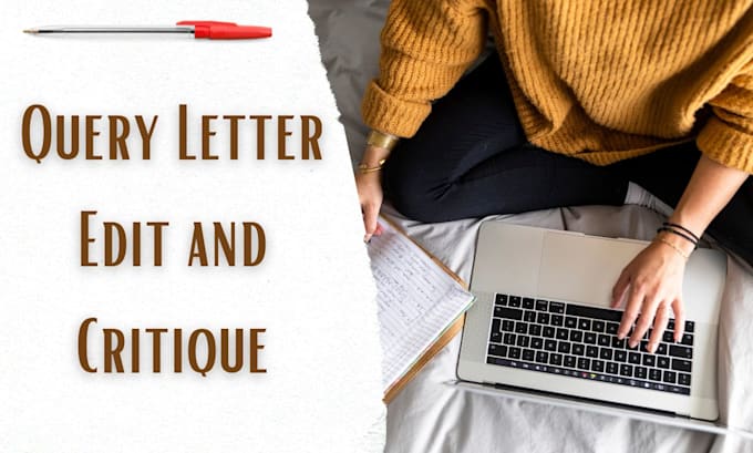 Edit your query letter for agents by Hmwritef | Fiverr
