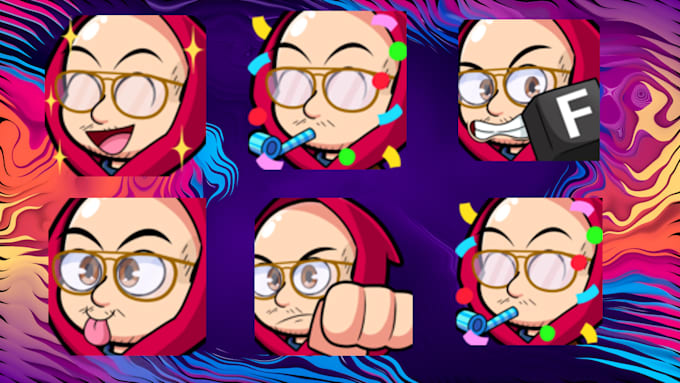 Creare emotes animados para ti by Carlosmuoz172 | Fiverr