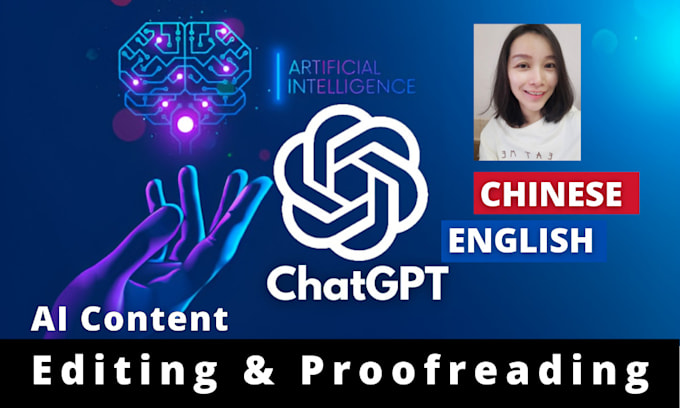 Do chinese ai content editing and proofreading by Evavoon | Fiverr