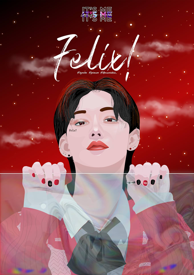 Vector you or vector your idol, fan art by Ismina907 | Fiverr